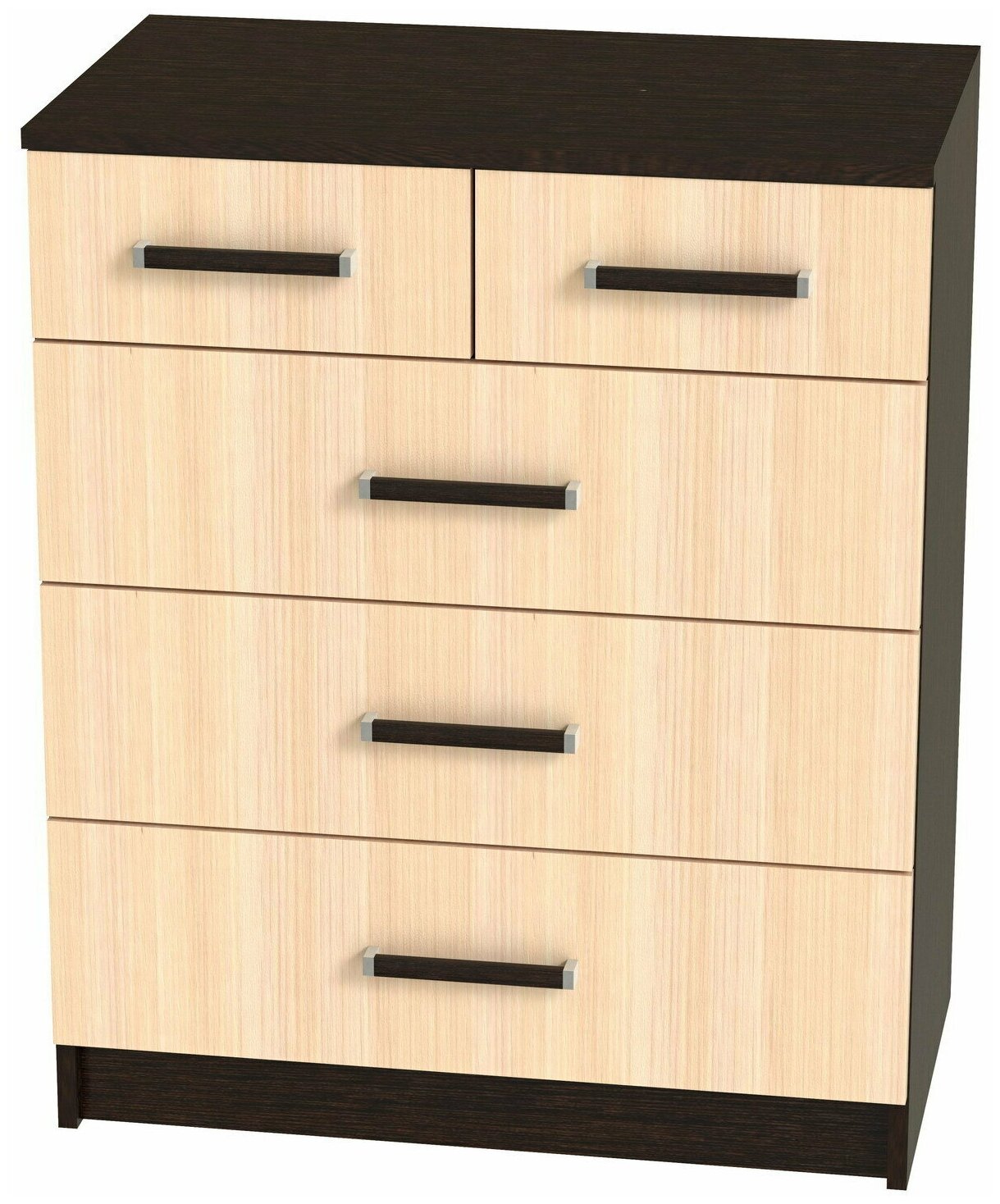 Комод Гамаюн М-6 70/84.5/42 Венге/Дуб молочный