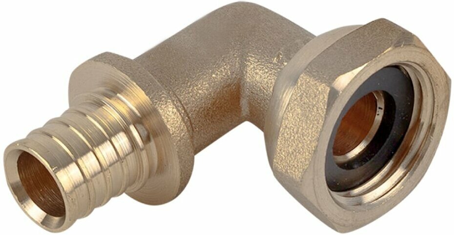 Уголок с накидной гайкой 20мм x 3/4" РосТурПласт, Россия