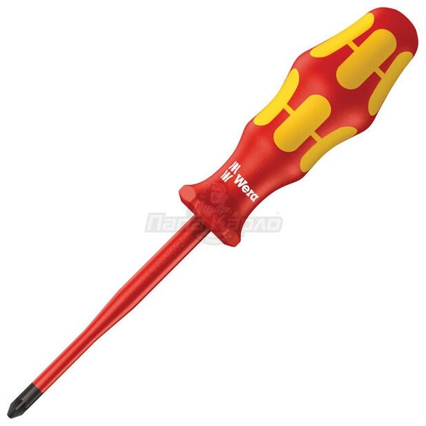 Отвертка диэлектрическая крестовая Pozidriv WERA Wera WE-006162
