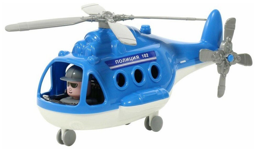 Полесье Вертолет-полиция Альфа 72405 с 3 лет