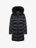 Пальто Colmar Fur-trim quilted coat, размер 40 IT, черный