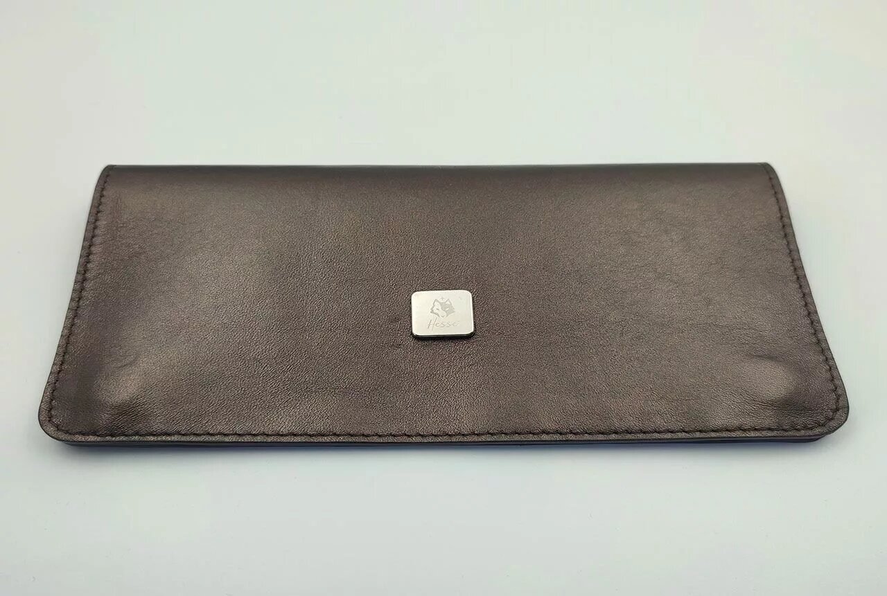 Чехол экранирующий для смартфона Hesse из натуральной кожи, цвет горький шоколад