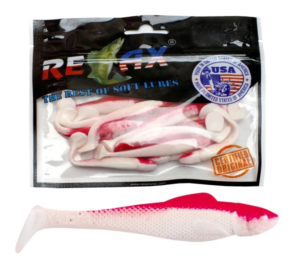 Мягкая силиконовая приманка риппер RELAX OHIO 2 (5,0 cm), цвет 003, 1 уп. по 15 шт.