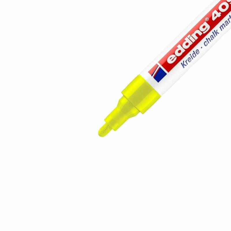 Маркер меловой Edding E-4095 chalk marker жёлтый