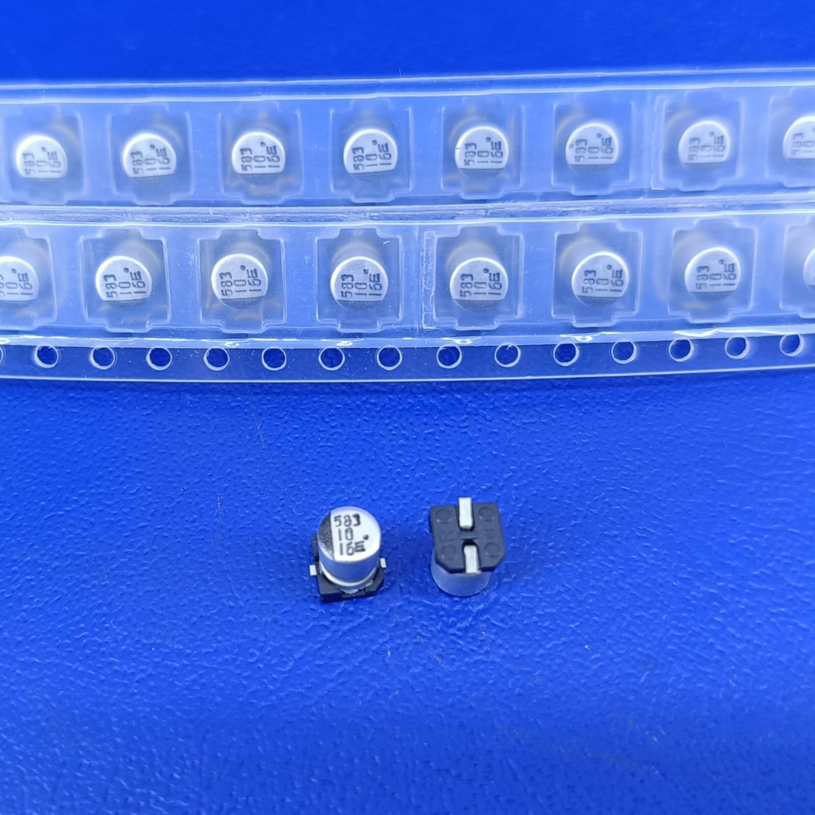 20 штук SMD конденсатор 10 мкФ 16V d4h5,5