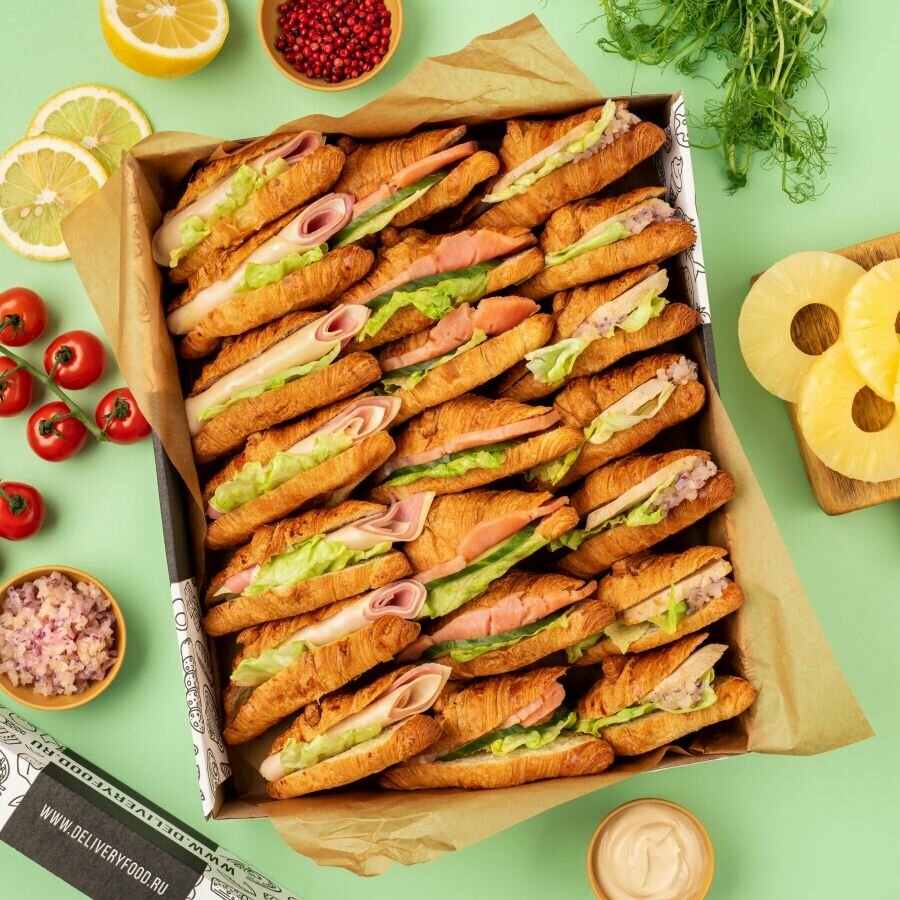 Бокс мини-круассанов премиум #16