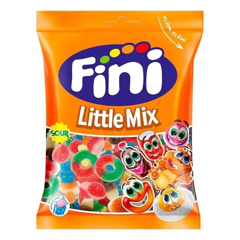 Fini Little Mix мармелад мини микс в сахаре 100 гр