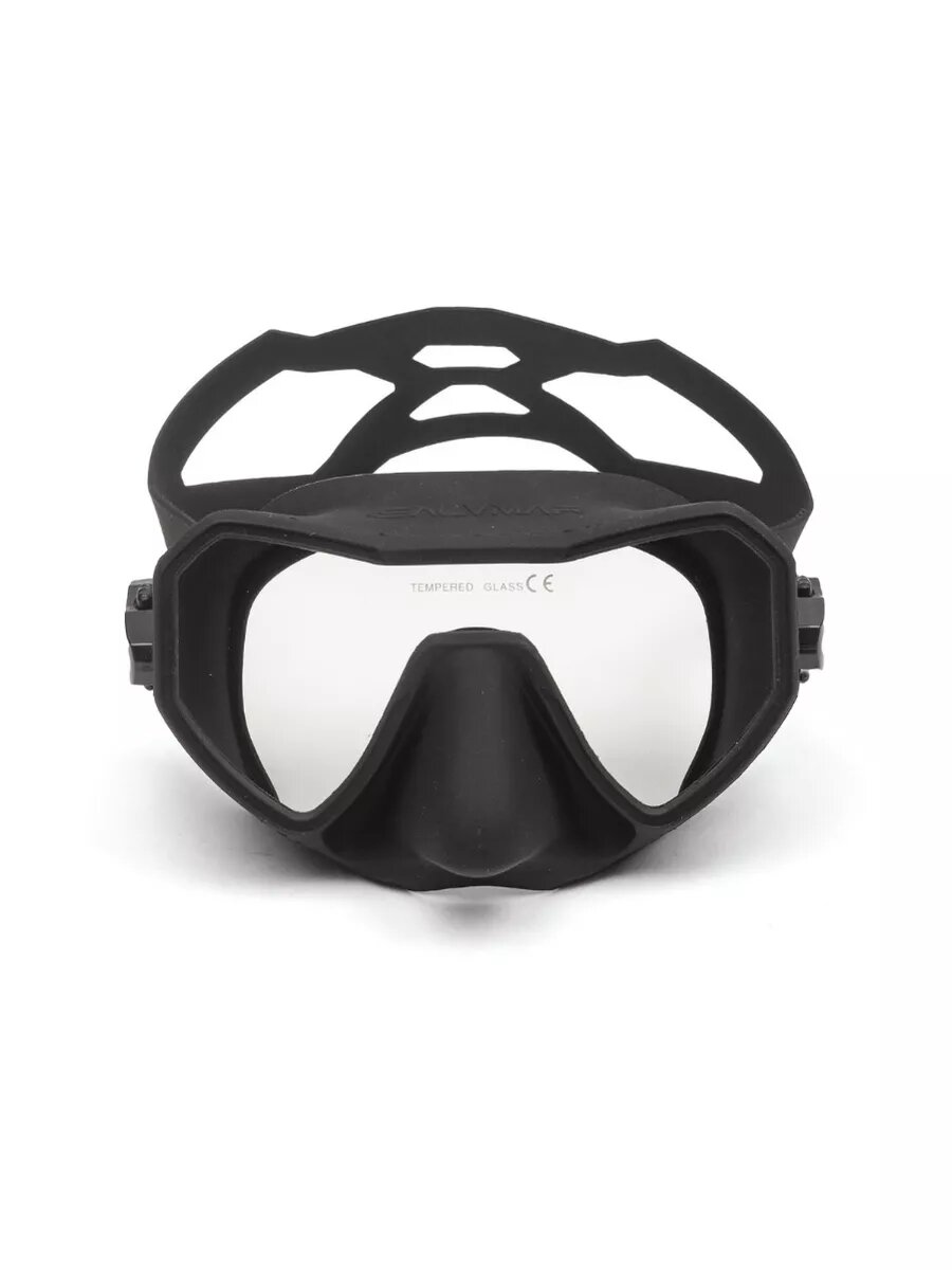 Маска SALVIMAR NEO BLACK (безрамочная, моностекольная)