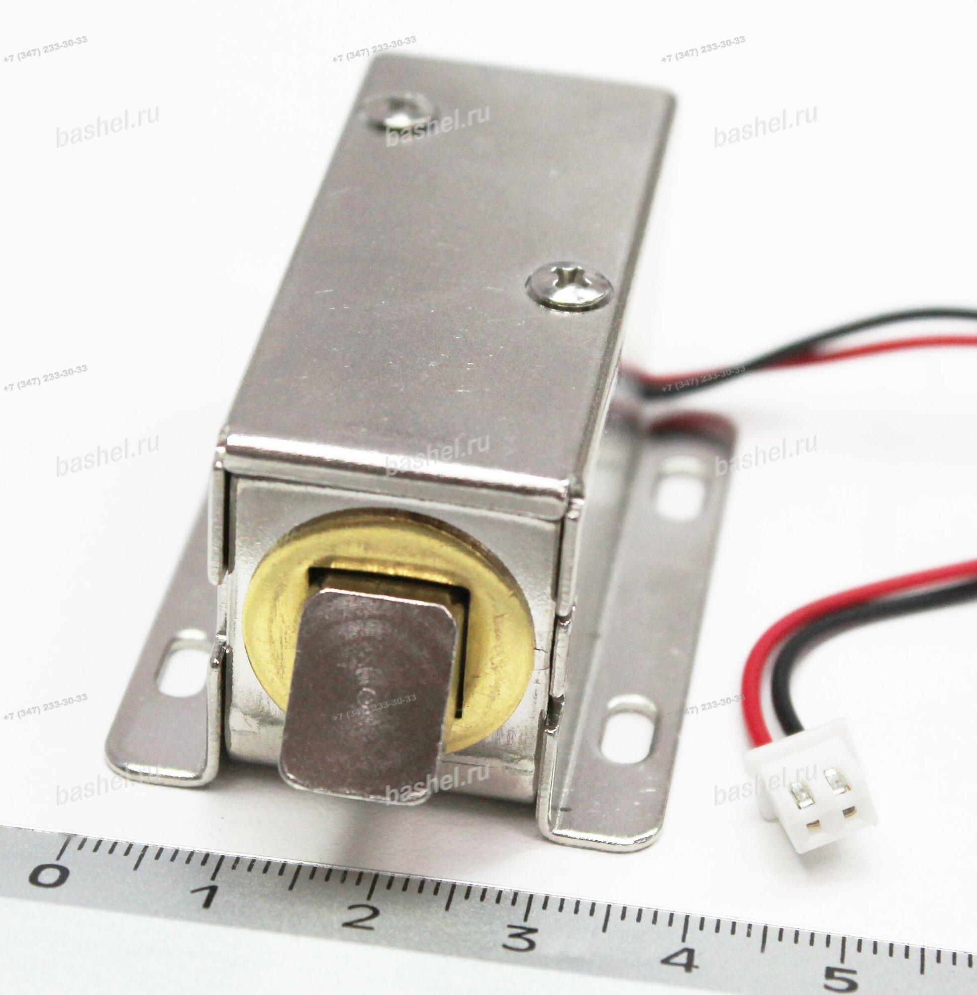 LY-03(377) 12VDC, 1.5A, 10mm (защёлка), Электромагнит с приводом