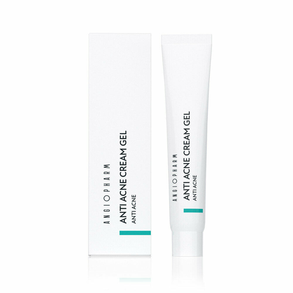 Angiopharm Миниатюра Anti acne cream gel Крем-гель для проблемной кожи, 7 мл.