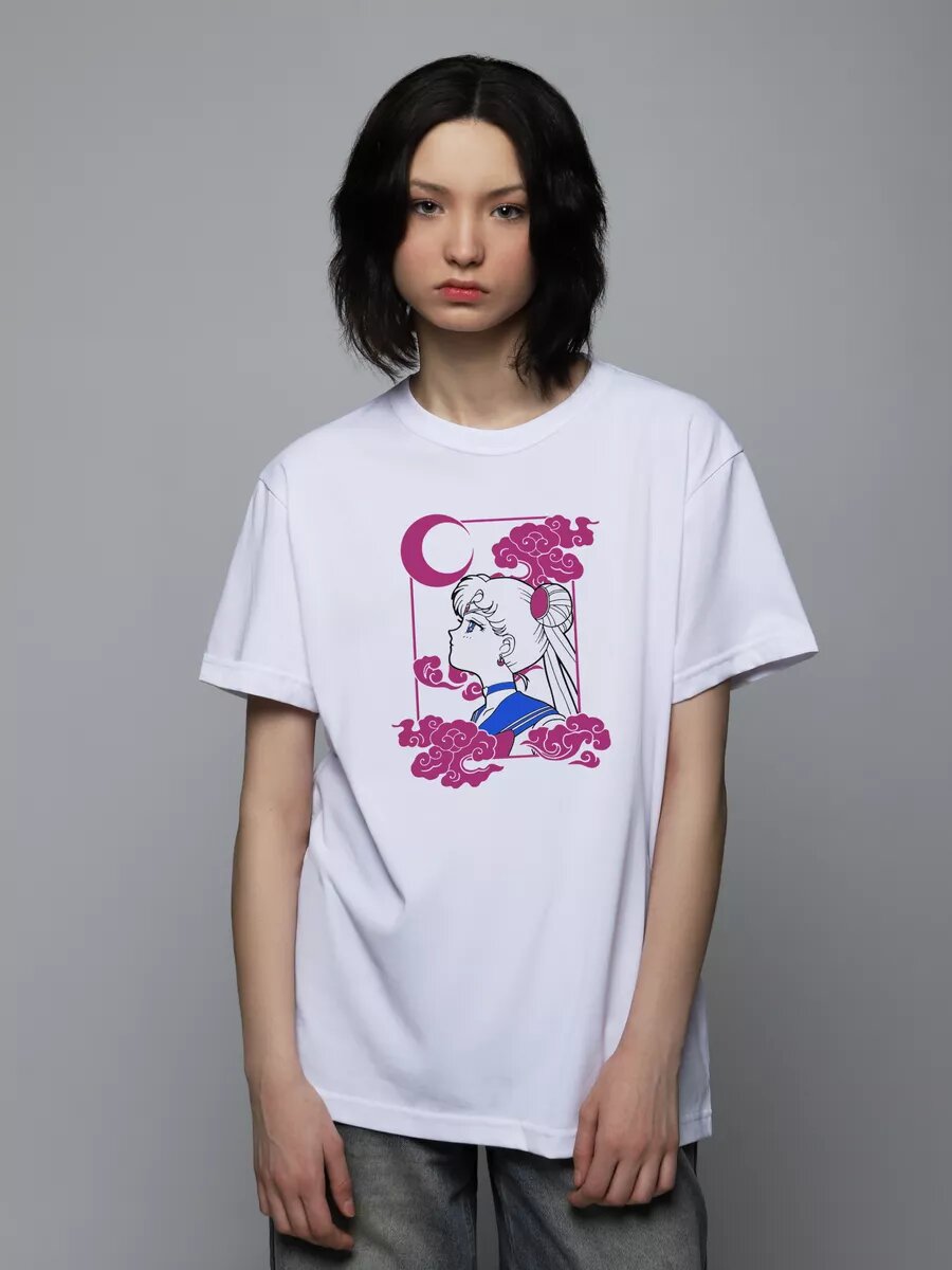 Футболка с принтом Сейлор Мун