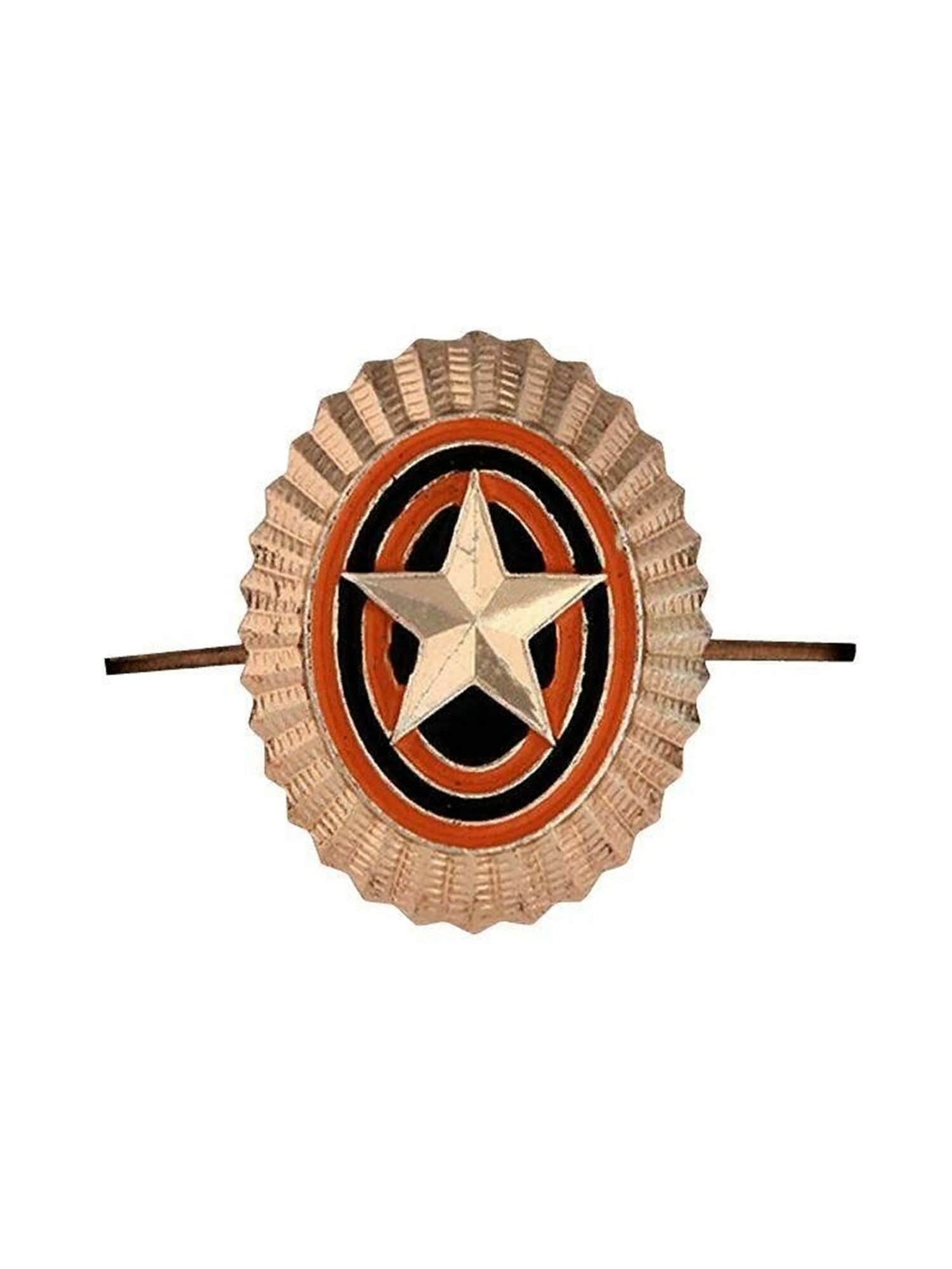 Кокарда МО со звездой малая