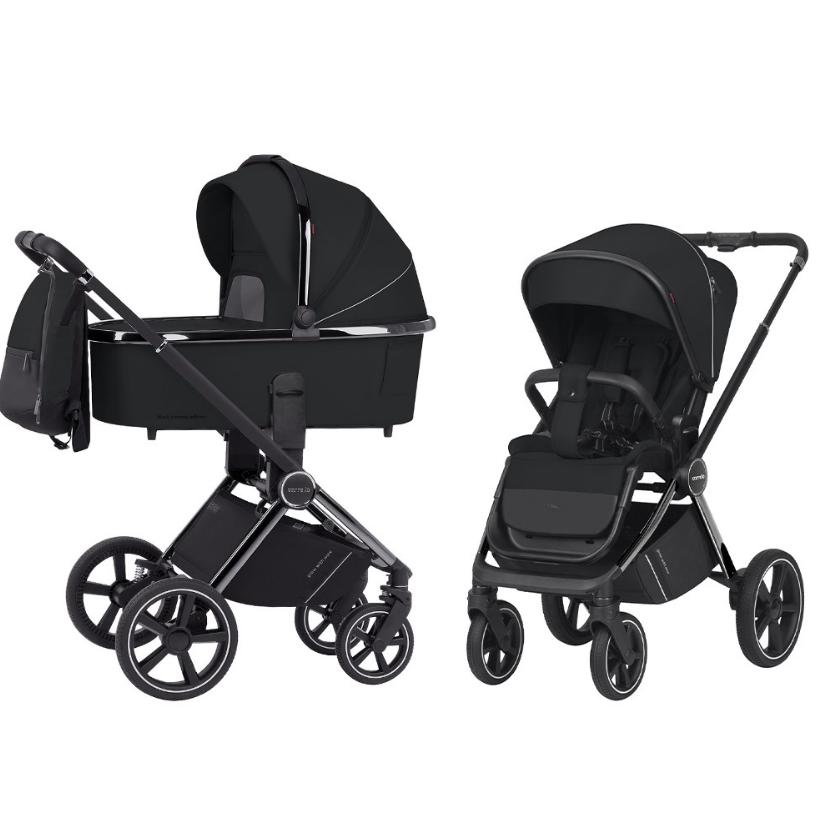 Коляска 2в1 Carrello Ultimo CRL-6520, Sable Black, для детей с рождения 0+