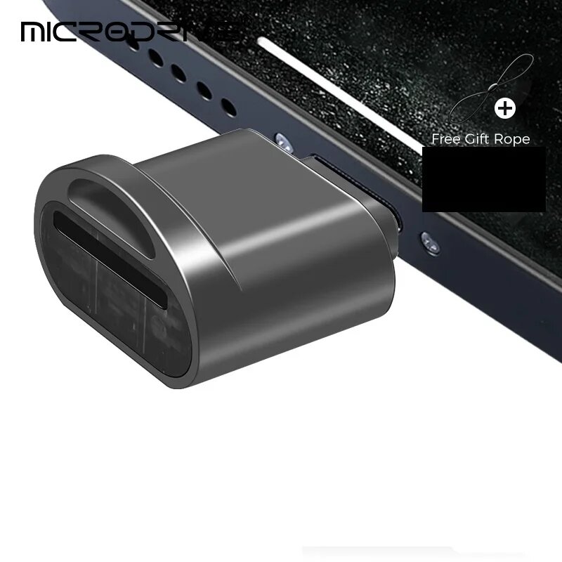 Адаптер для карт microSD Lightning/USB C для iPhone/iPad