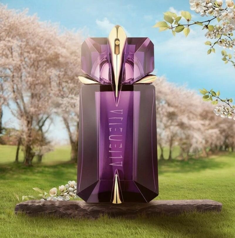 T.mugler alien 100ml парфюмерная вода жен. сменный блок refill марка