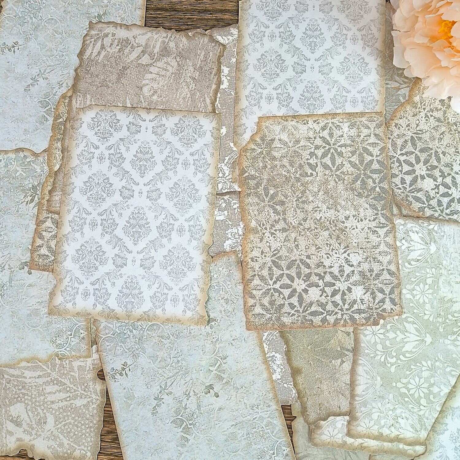 Бумага для скрапбукинга, Mr.paper, 30 листов/уп, винтажный стиль, цветная светлая бумага, можно использовать для украшения подарков, культурных стен