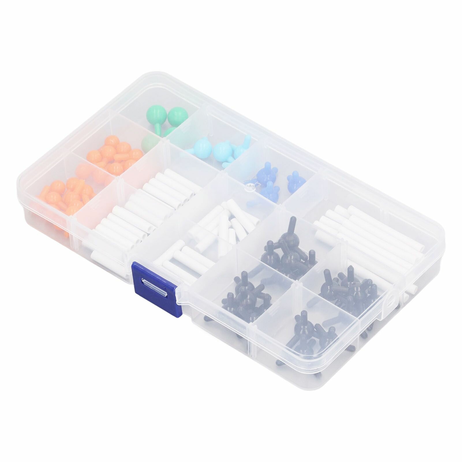 Набор 3D-молекулярных моделей химии ярких цветов, образовательный инструмент для студентов и преподавателей, набор моделей микромолекулярных структур