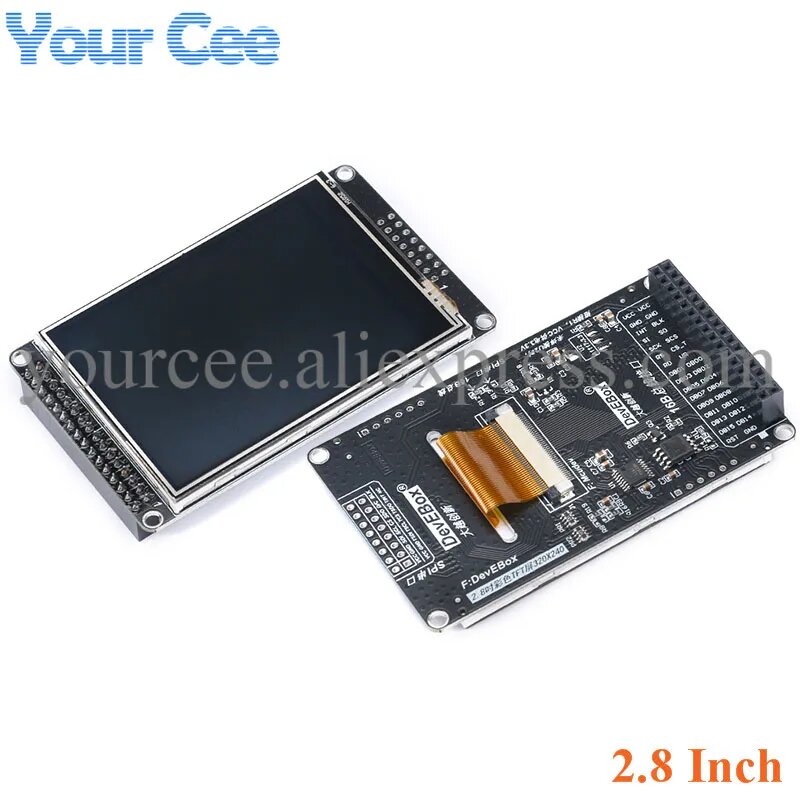 STM32F407VET6 плата разработки с дисплеем Your Cee 2.8 inch Display
