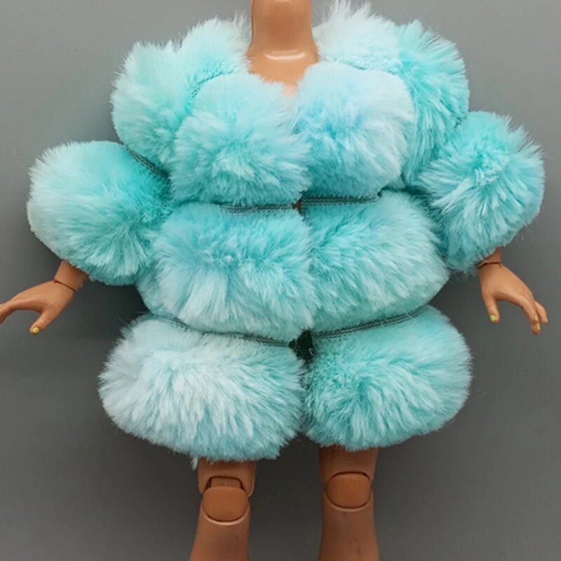 Аксессуары и одежда для куклы средней школы 28 см Синий