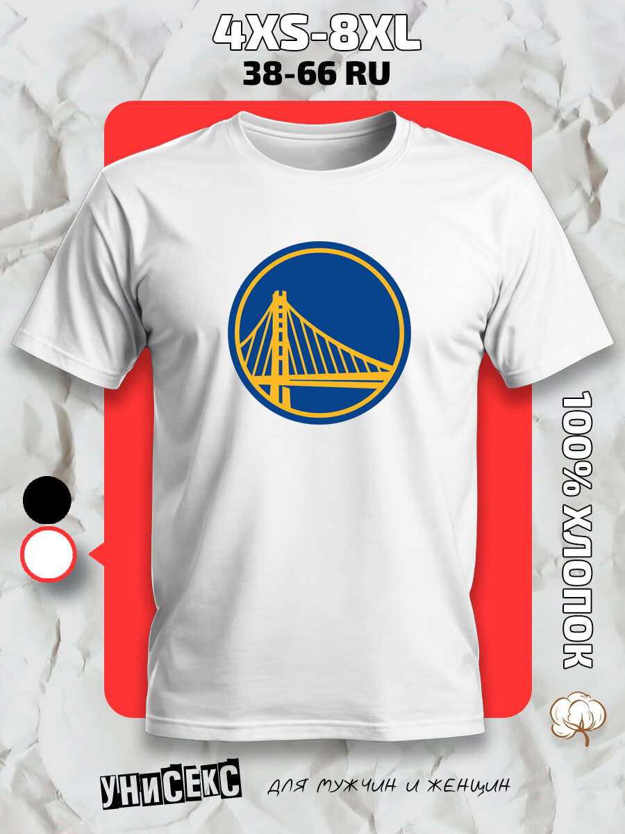 Футболка с принтом эмблема Голден