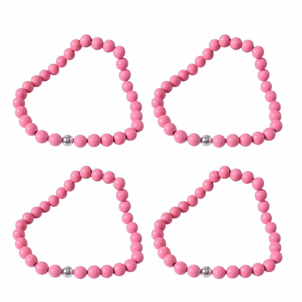 4 шт. магнитные деревянные бусины для занавесок