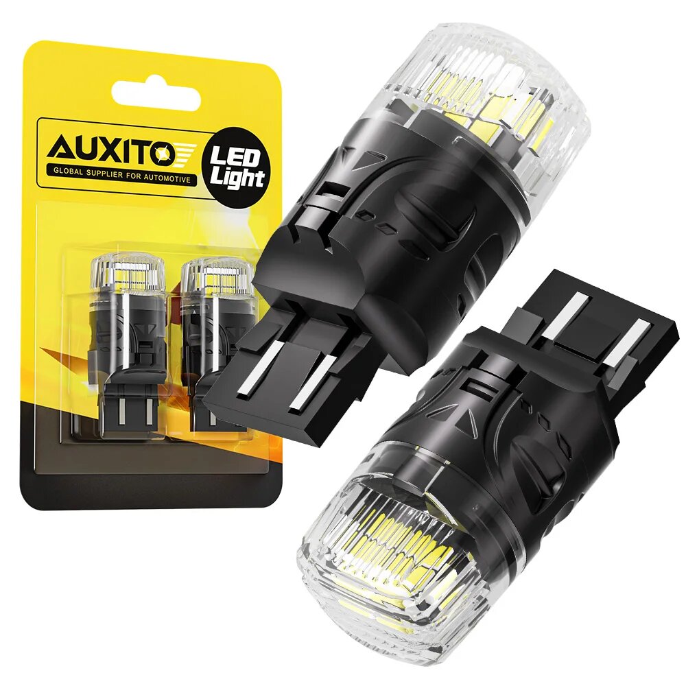 Светодиодные лампы AUXITO T20 7443 W21/5W, 6500K, белый свет