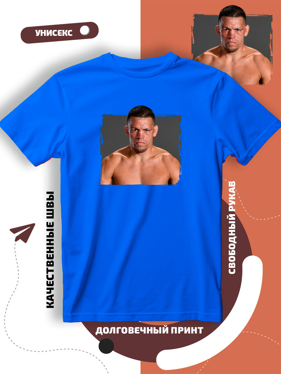 Футболка Нейт Диас Nate Diaz боец