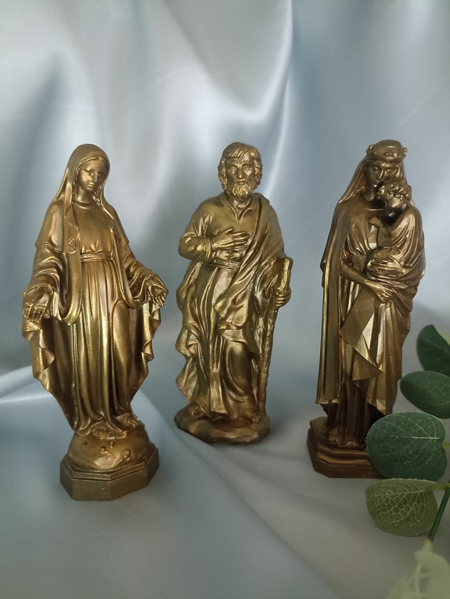 Набор фигурок Триптих Латунь