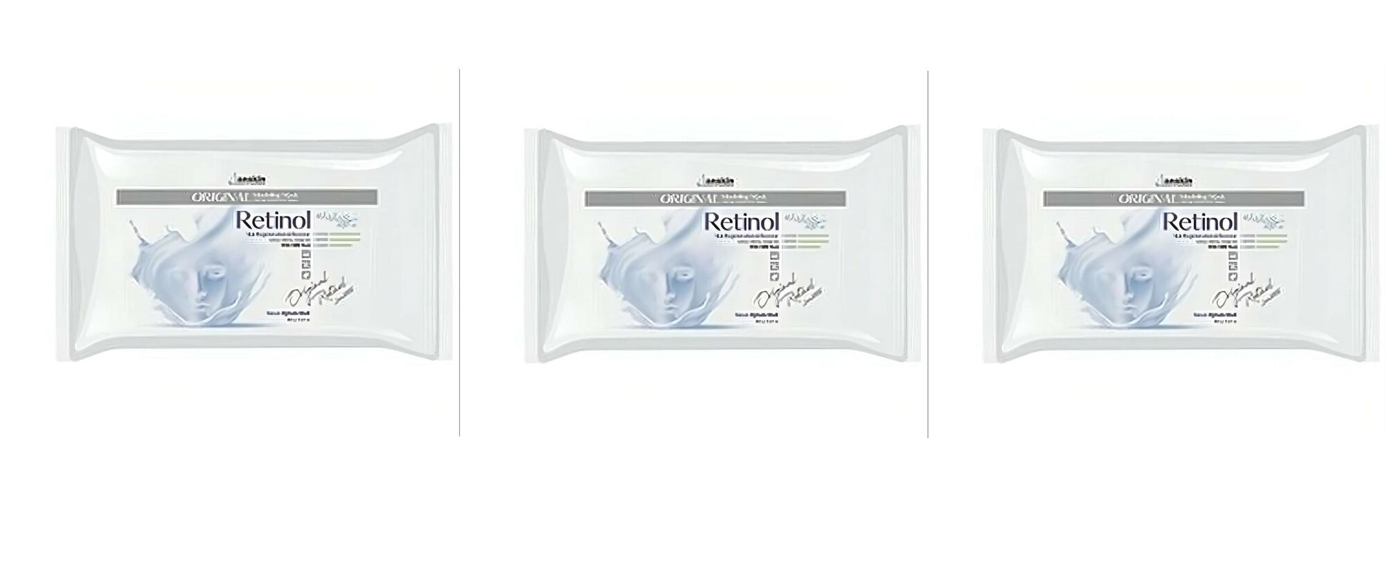 Маска для лица альгинатная Anskin Original Retinol Modeling Mask (Refill), с ретинолом , 240 гр, 3 шт
