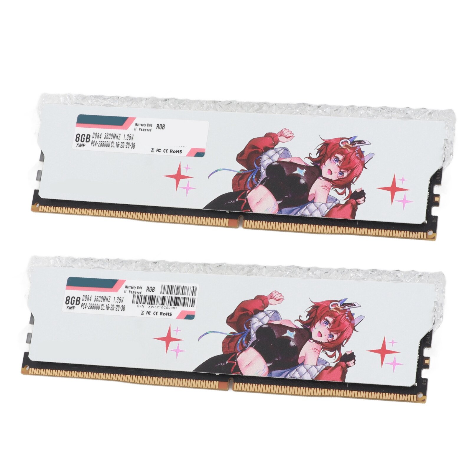 Модуль памяти ddr4 3600 мгц pc4 28800u xmp 2 . 0 cl16 20 38 1 . 35 в для игрового пк