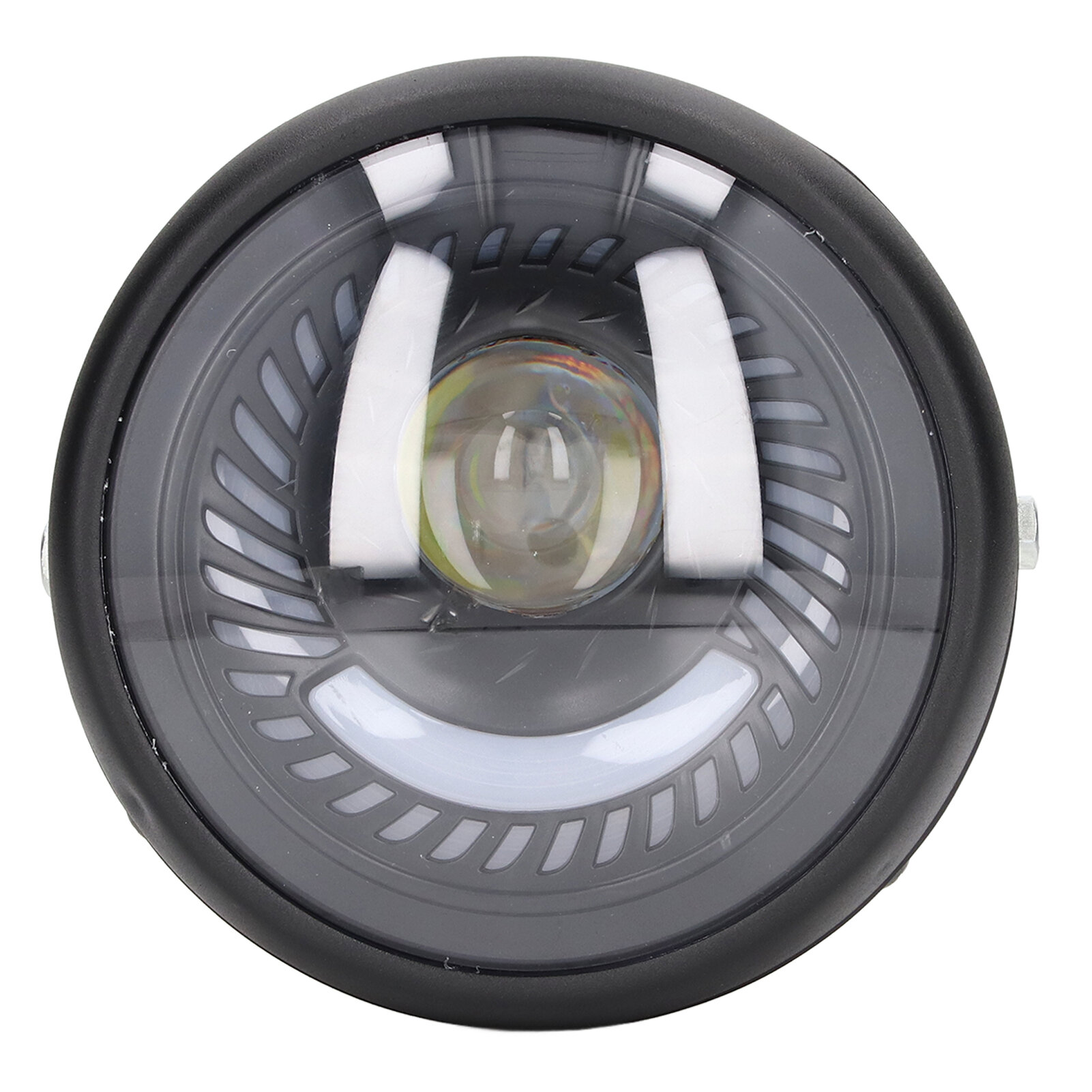 6.5 -дюймовый мотоцикл светодиодный фар в ретро -круглом фар.