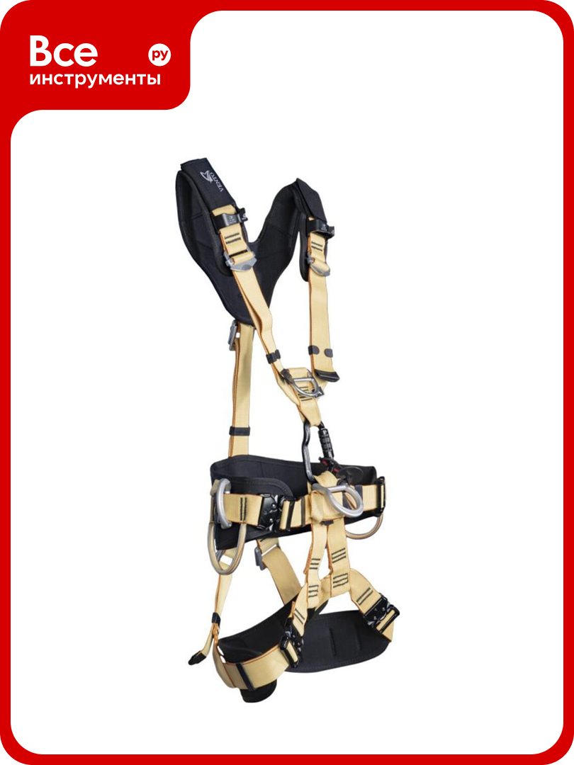 Страховочная привязь для положения сидя с интегрированным поясом для удержания и позиционирования VENTO Профи Эксперт К