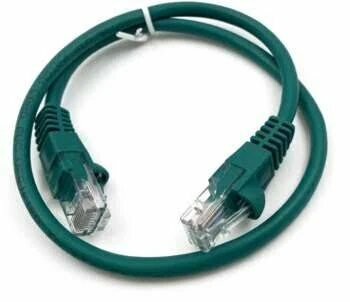 Патч-корд Buro UTP 4 пары cat.5E CCA molded 0.25м зеленый RJ-45 (m)-RJ-45 (m)