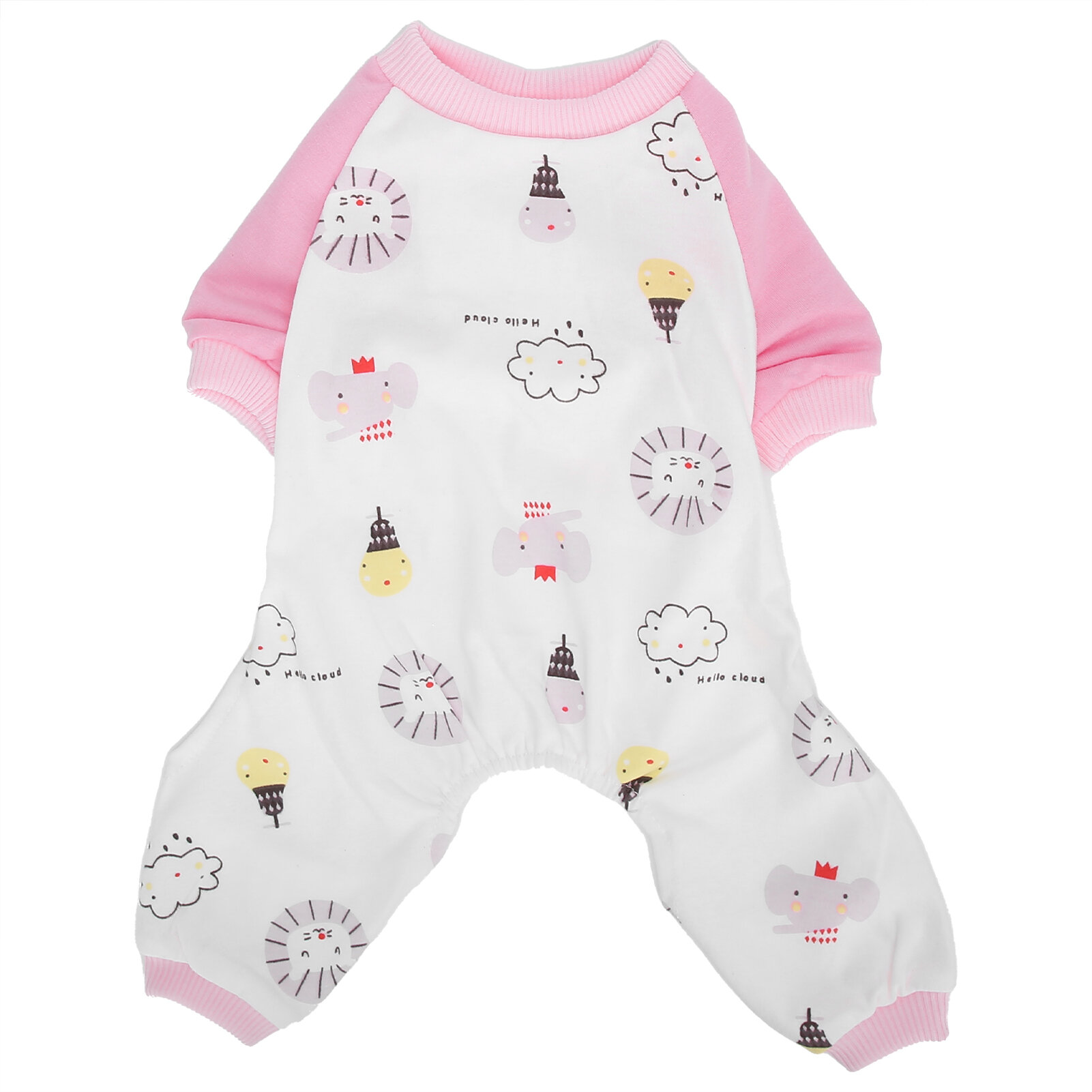 Весенне-летний комбинезон для домашних собак, мягкая одежда из полиэстера для собак, боди с длинным рукавом, размер XL