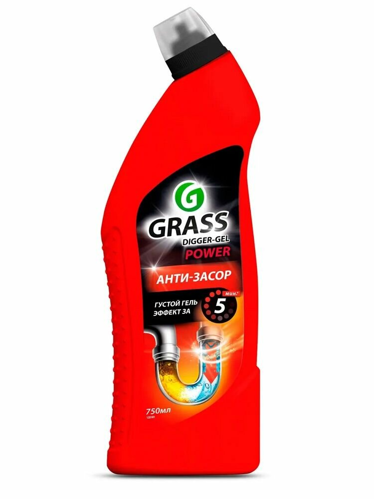 Гель для прочистки труб Grass Digger-Gel 750 мл