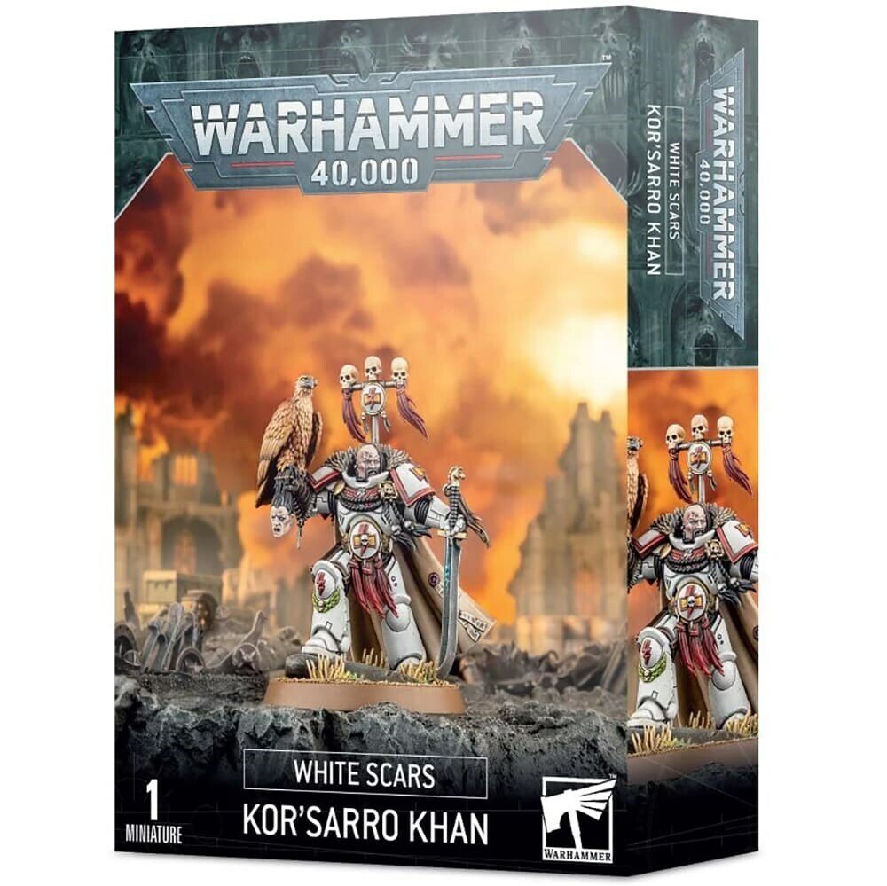 Набор миниатюр White Scars Kor'sarro Khan Warhammer 40000