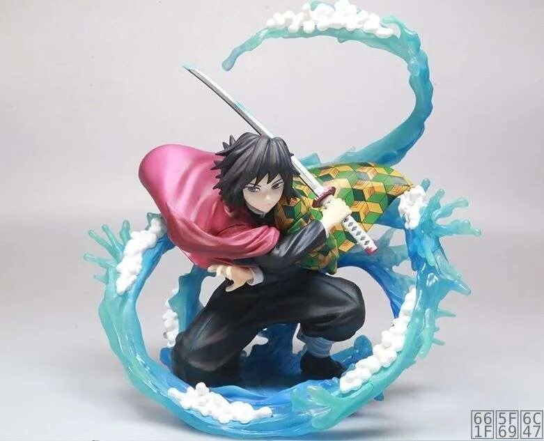 Аниме фигурка Demon Slayer: Kimetsu no Yaiba / Клинок рассекающий демонов Giyu Tomioka/Гию Томиока, 16см