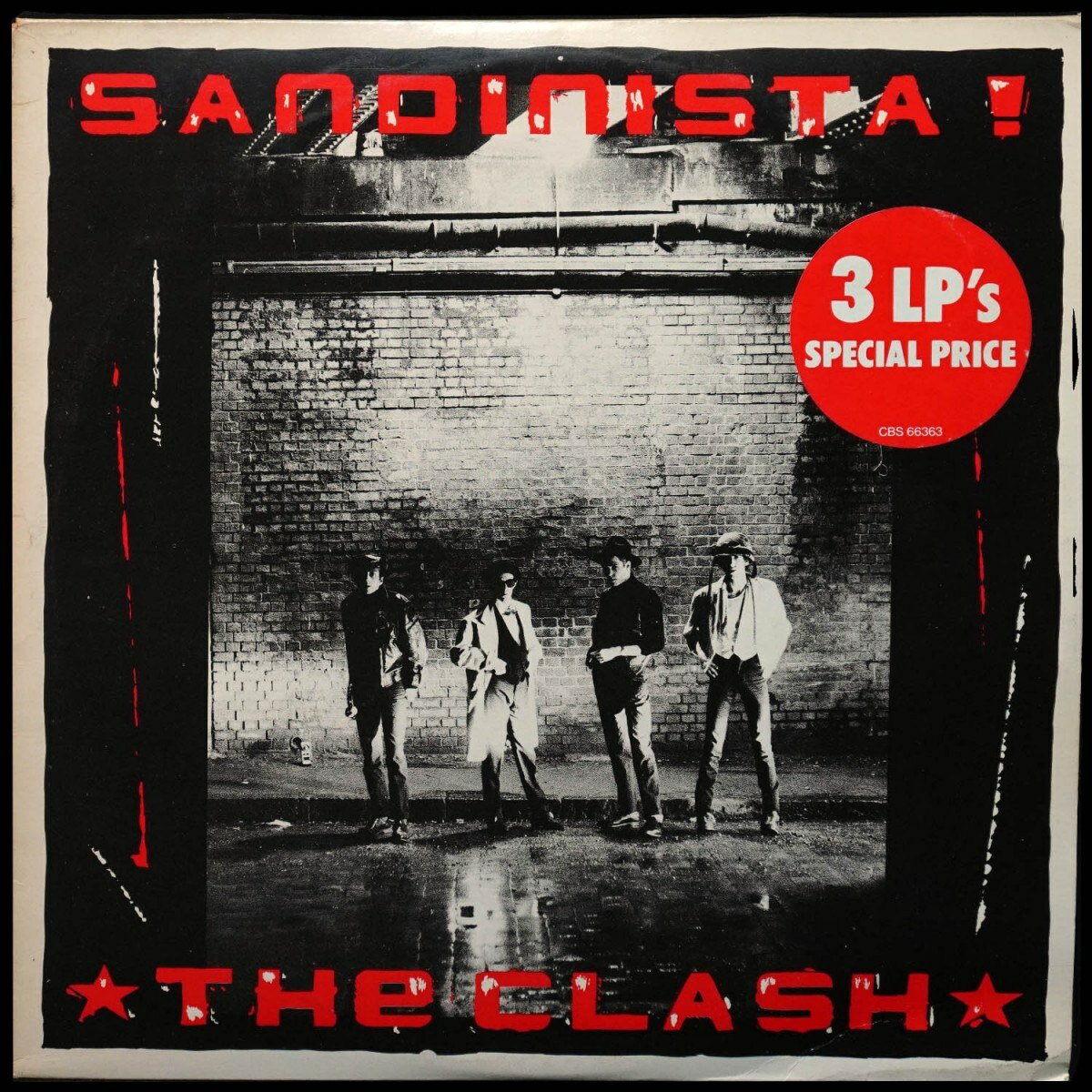 Виниловая пластинка CBS Clash – Sandinista! (3LP)