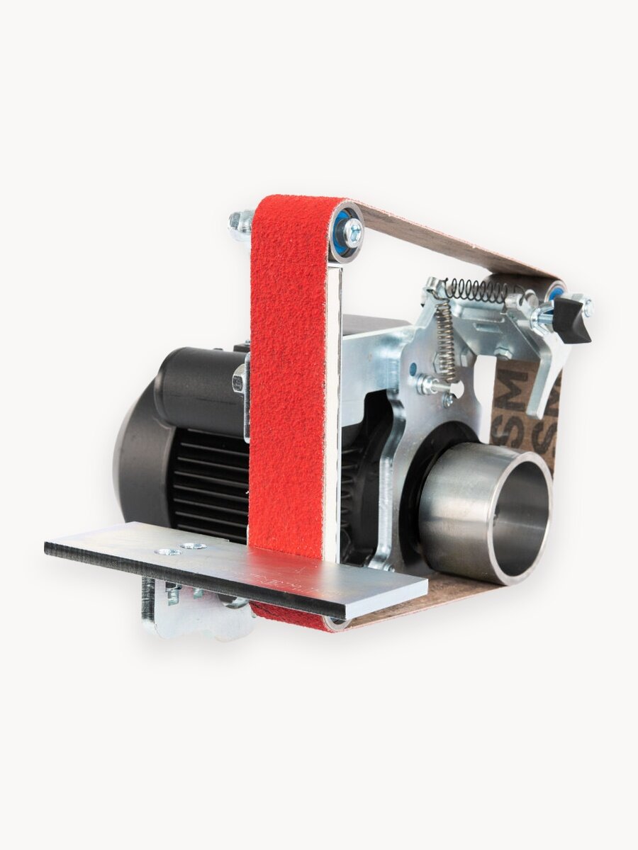 Гриндер ленточный шлифовальный станок "Хозяин" MG-915A 1,1 кВт