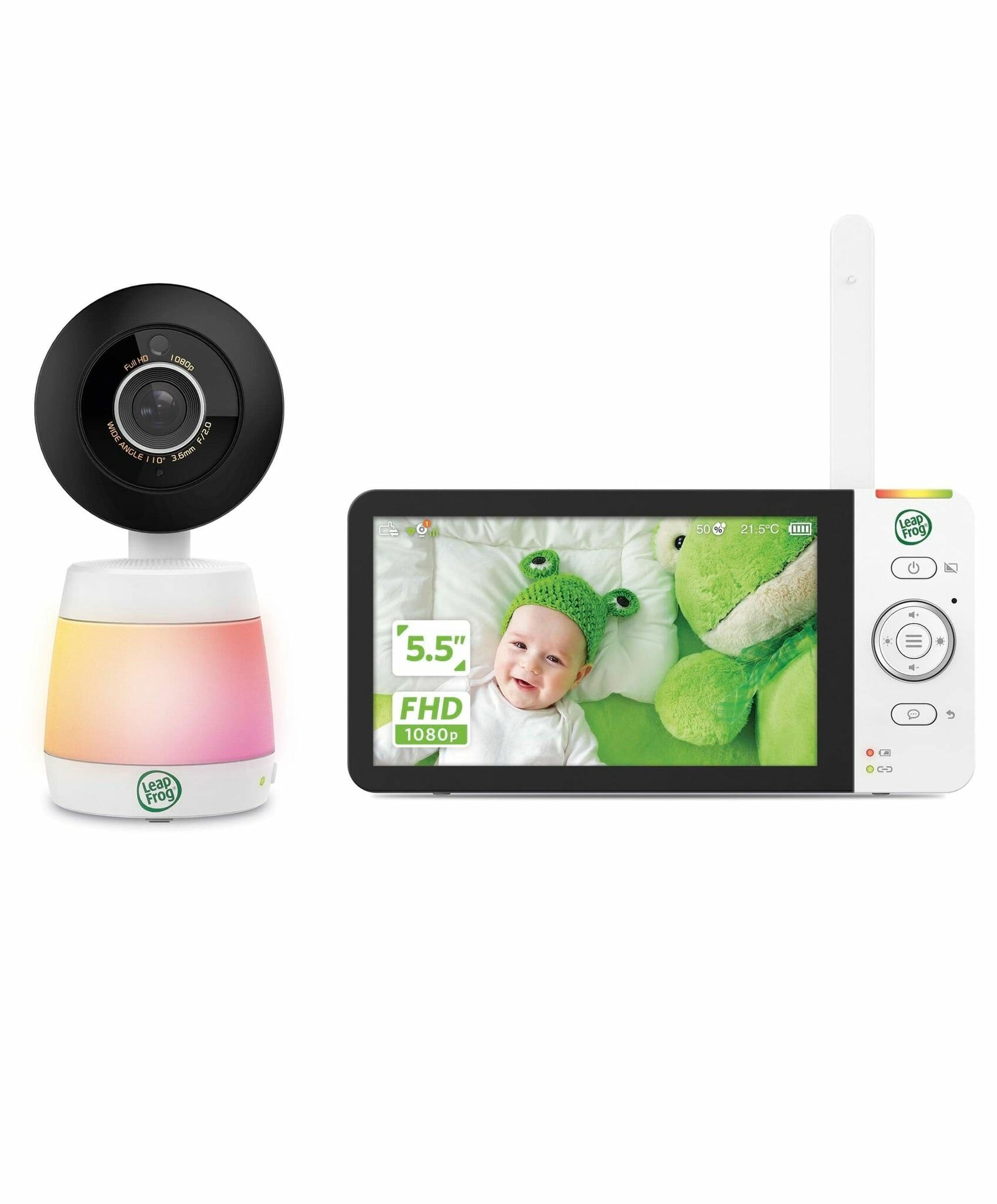 Умная радионяня Leapfrog с сенсорным экраном, белая, 1080p