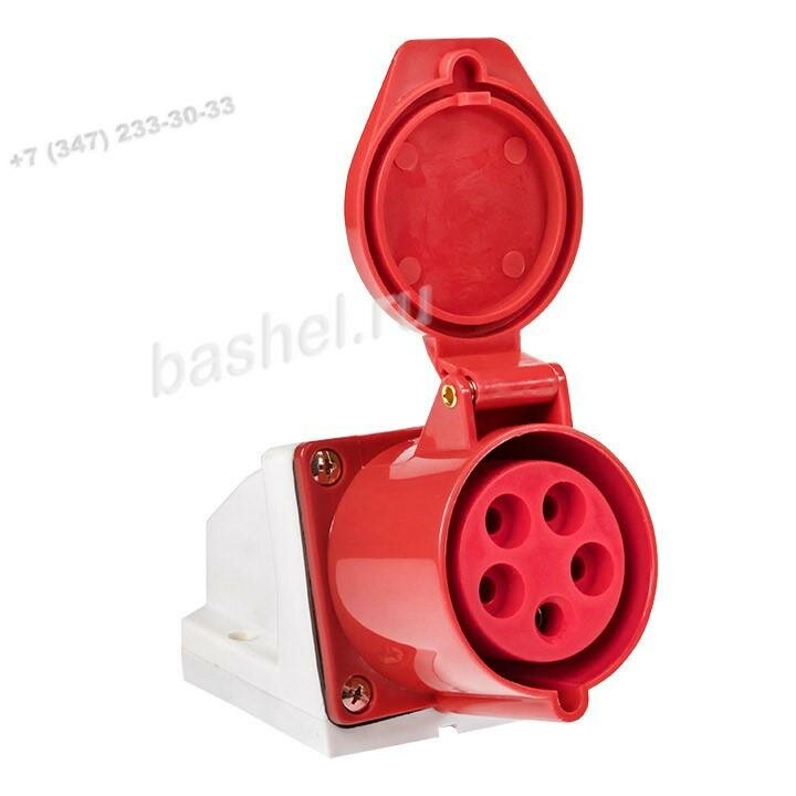 Розетка сетевая стац. наруж. 125 3Р+РЕ+N 32А 380В IP44 EKF PROxima