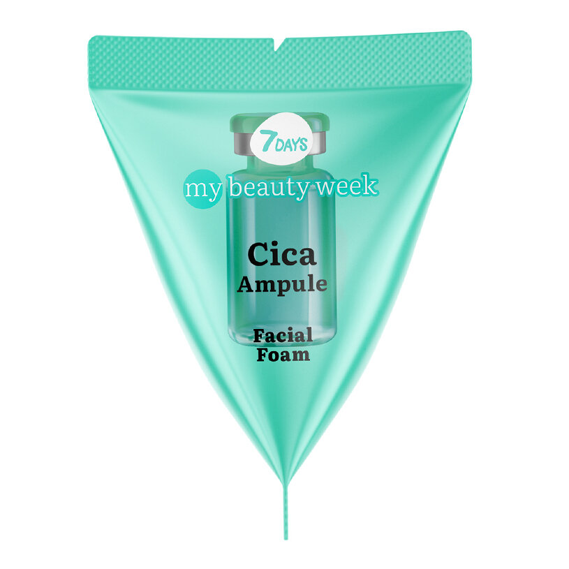 Пенка для лица очищающая 7Days My beauty week Cica Ampule, 7г