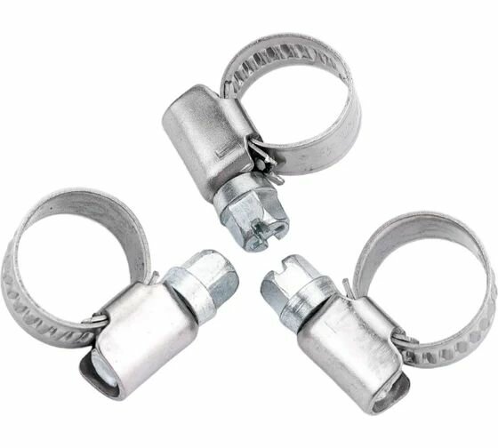 Хомуты червячные Gigant 8-12 мм/9 W2, для шланга, патрубков, набор 25 шт G/1/38