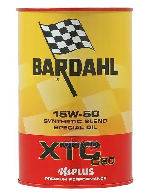 XTC C60 15W50 SN/CF XTC C60 (специальное синт. моторное масло) 1л. Bardahl арт. 324039
