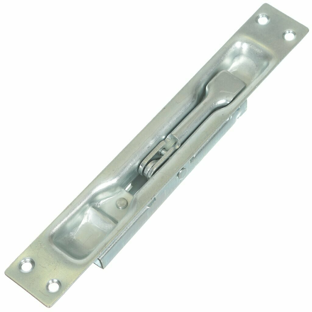 Шпингалет торцевой, без ригеля, Apecs, FB-04-160-ZN, 00016087, цинк упаковка 5шт