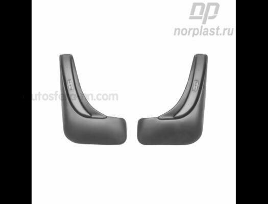 NORPLAST NPLBR6487B Брызговики для Peugeot Partner Origin (2002-2008) (задние)
