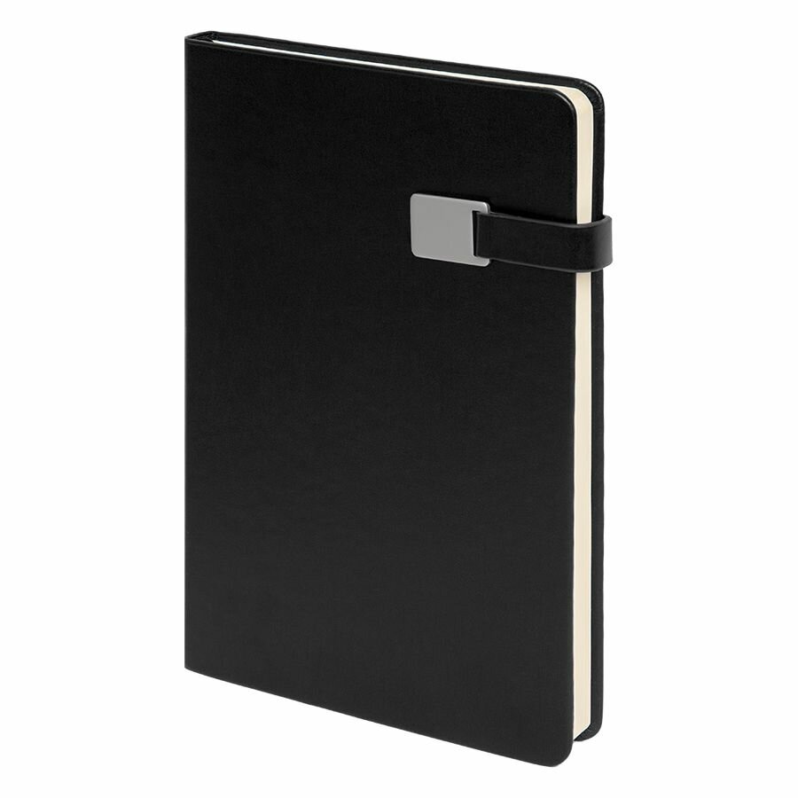 Ежедневник-планер учителя (планинг), записная книжка, блокнот недатированный Spirit , А5, черный, кремовый блок