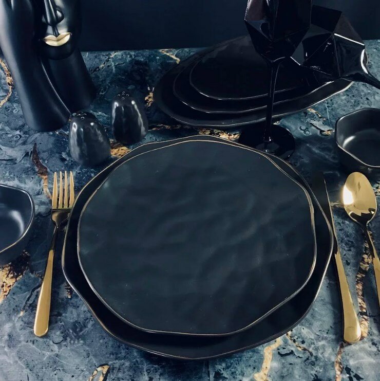 Набор из 6 тарелок 27см марокко Фарфор 118-002 118-118-002