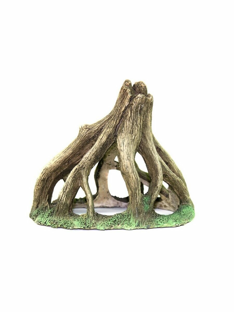 Искусственная декорация для аквариума Deksi Грот Мини Декси - Коряга (14х7х10)