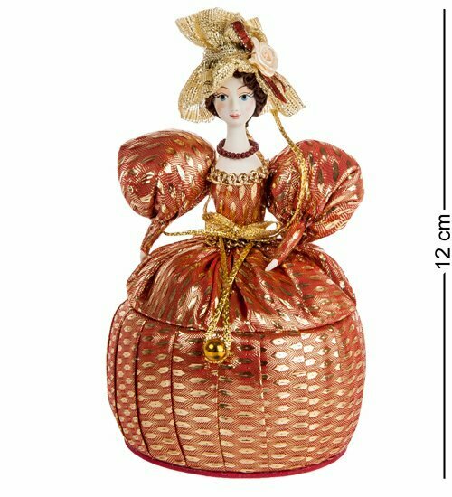 Кукла-шкатулка Дама в нарядном платье RK-731/ 3 113-707803